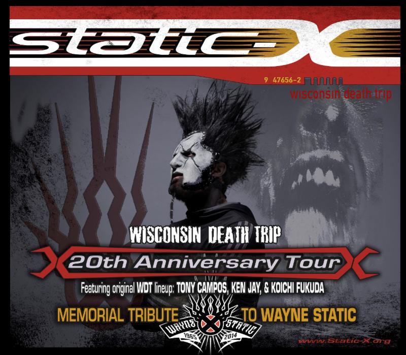 STATIC-X Announces Wisconsin Death Trip 20th Anniversary Tour ...