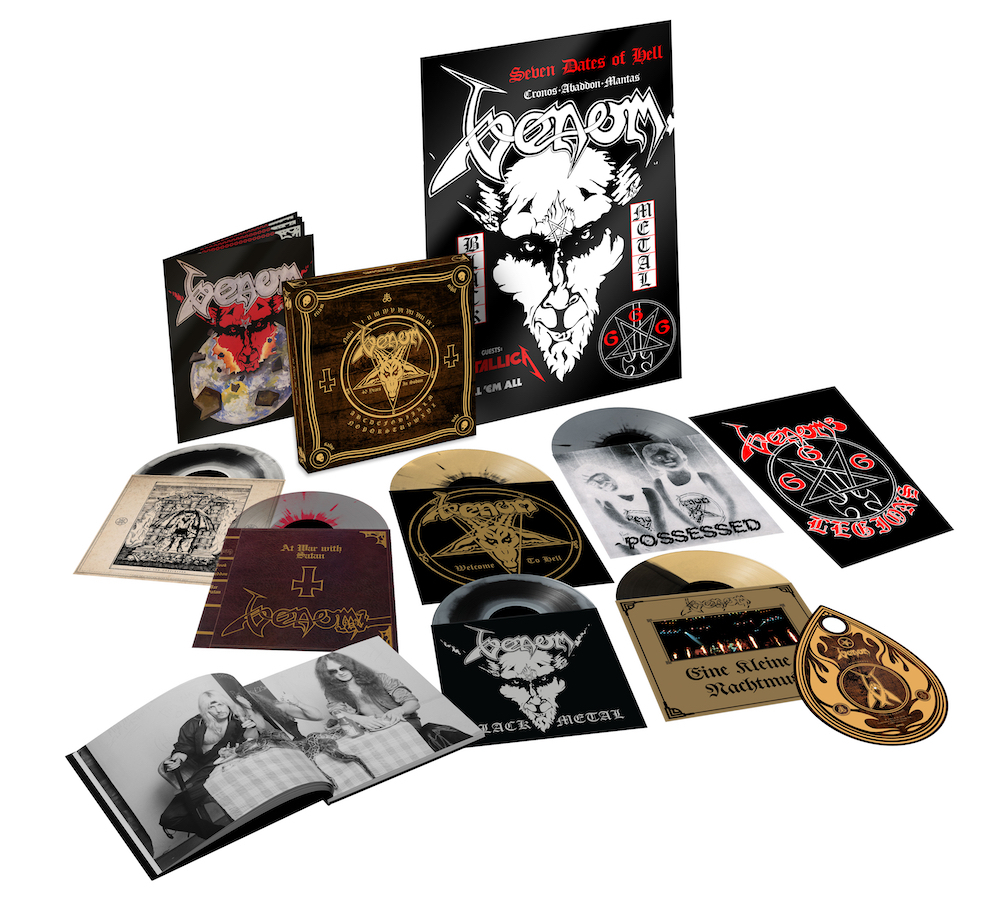 VENOM ANNOUNCE ‘IN NOMINE SATANAS’ – 40TH ANNIVERSARY DELUXE VINYL BOX ...