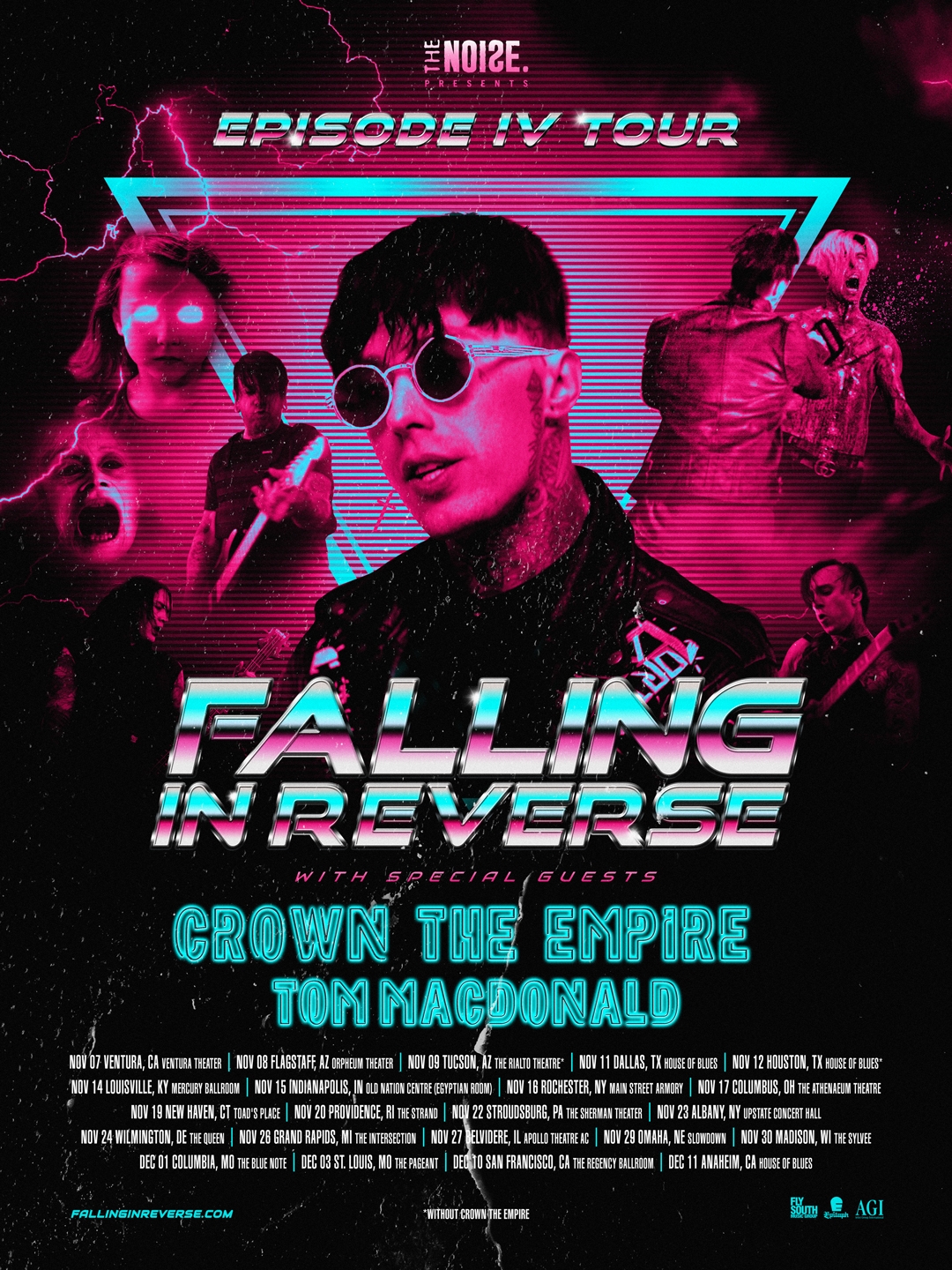 FALLING IN REVERSE ANNOUNCE FALL 2019 TOUR PLANS - The Photo Pit
